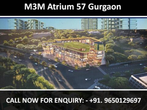 9650129697 || M3M Atrium 57 Gurgaon - Shop with Lease Guarantee
